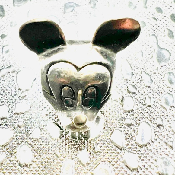 Disney | Jewelry | Walt Disney Chamilia Cham Sterling Silver Mickey ...